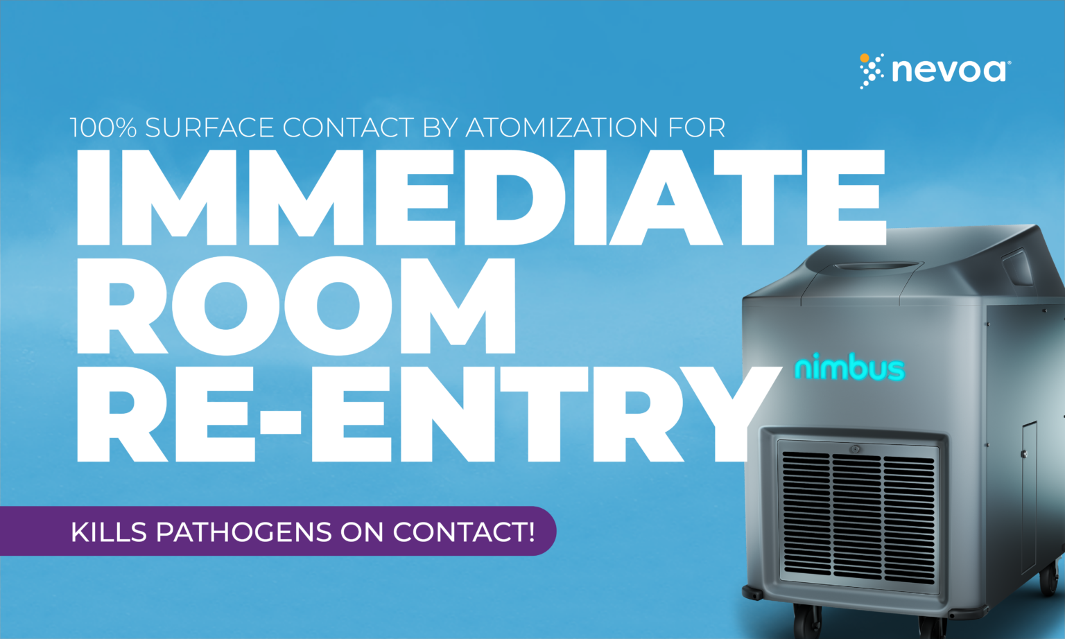 Automated Whole Room Fogging Technology for Hospitals | Nevoa