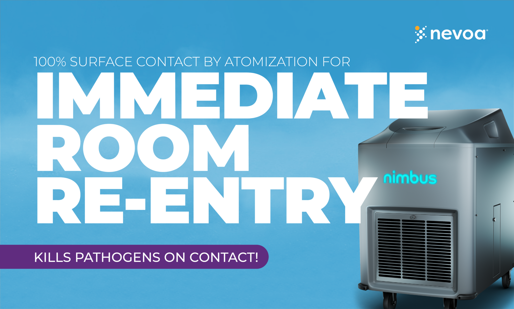 Automated Whole Room Fogging Technology for Hospitals | Nevoa